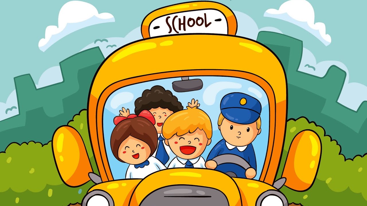 School Bus Kids Song | Nursery rhymes | Children's songs Super Simple ...
