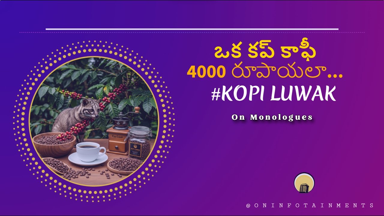 Kopi Luwak(The most expensive coffee) By #On Monologues| On ...