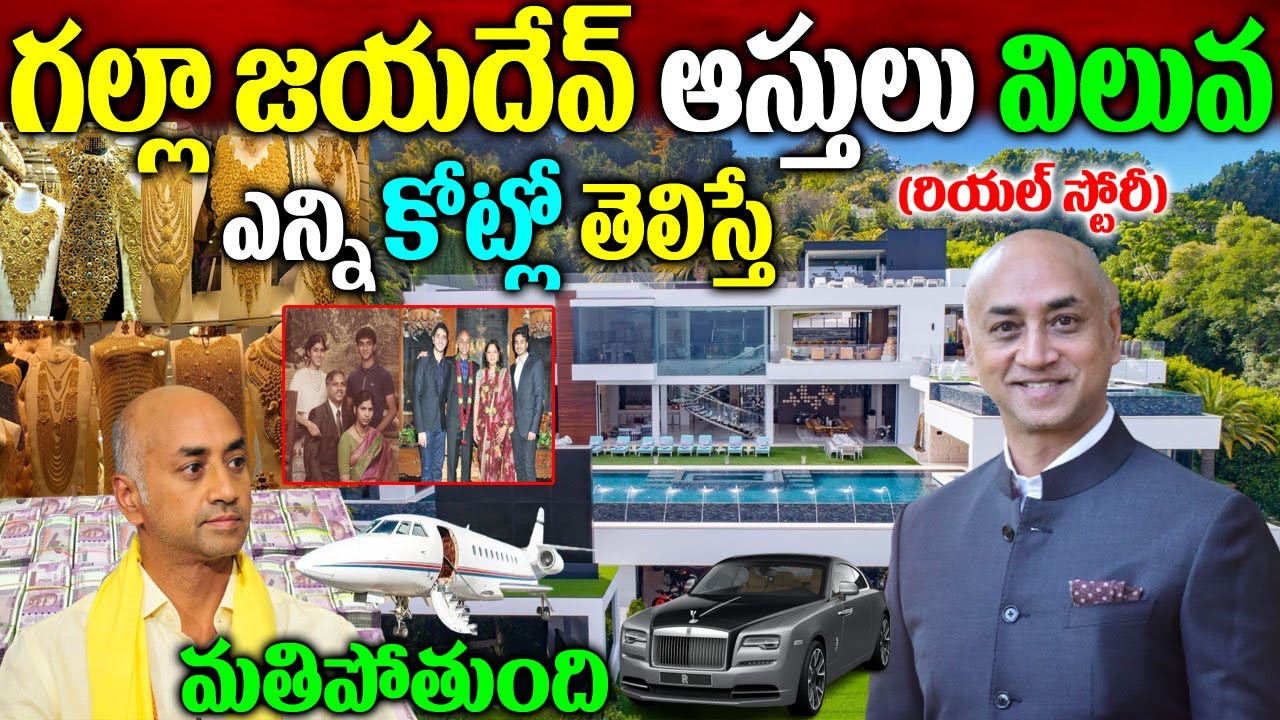 Galla Jayadev Biography| గల్లా జయదేవ్ బ‌యోగ్ర‌ఫీ| Galla Jayadev Real Story| Galla Jayadev Assets ...