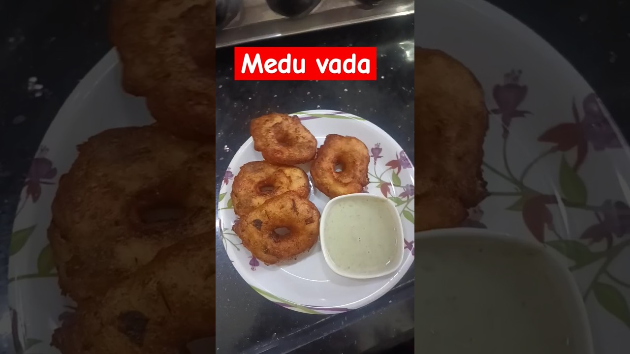 medu vada recipe 😋😋 - YouTube