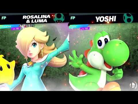 Super Smash Bros Ultimate Amiibo Fights 6pm Poll Rosalina vs Yoshi - YouTube
