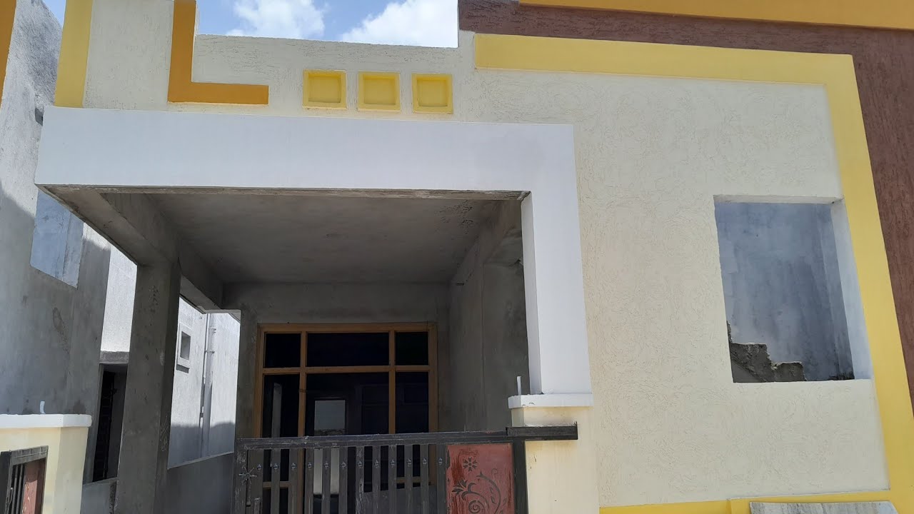 #210 - West facing 100 sq yds 2 bhk indt house located at HUDA venture ...