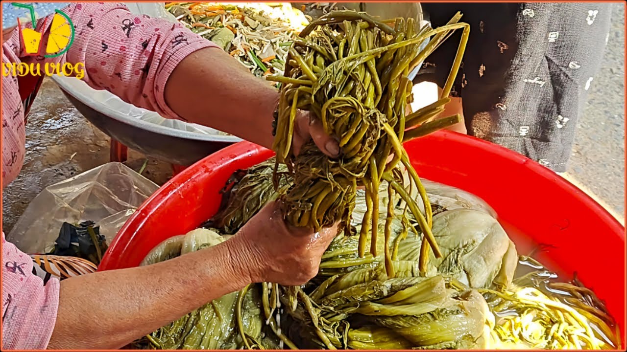 One Of Strange Foods Of Viet Nam | Vietnamese Kimchi - YouTube