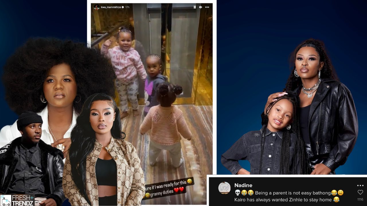 Sithelo Shozi And Mamkhize Make Peace? || DJ Zinhle's Cute Phone Call ...
