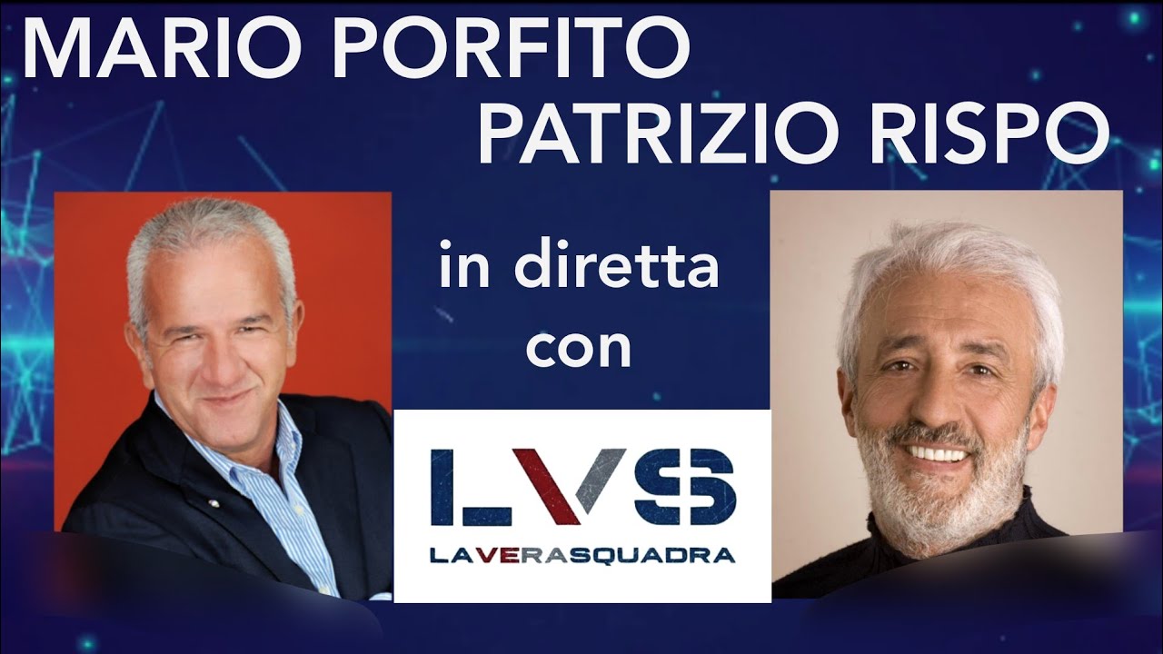 Mario Porfito e Patrizio Rispo in diretta con LVS #marioporfito # ...