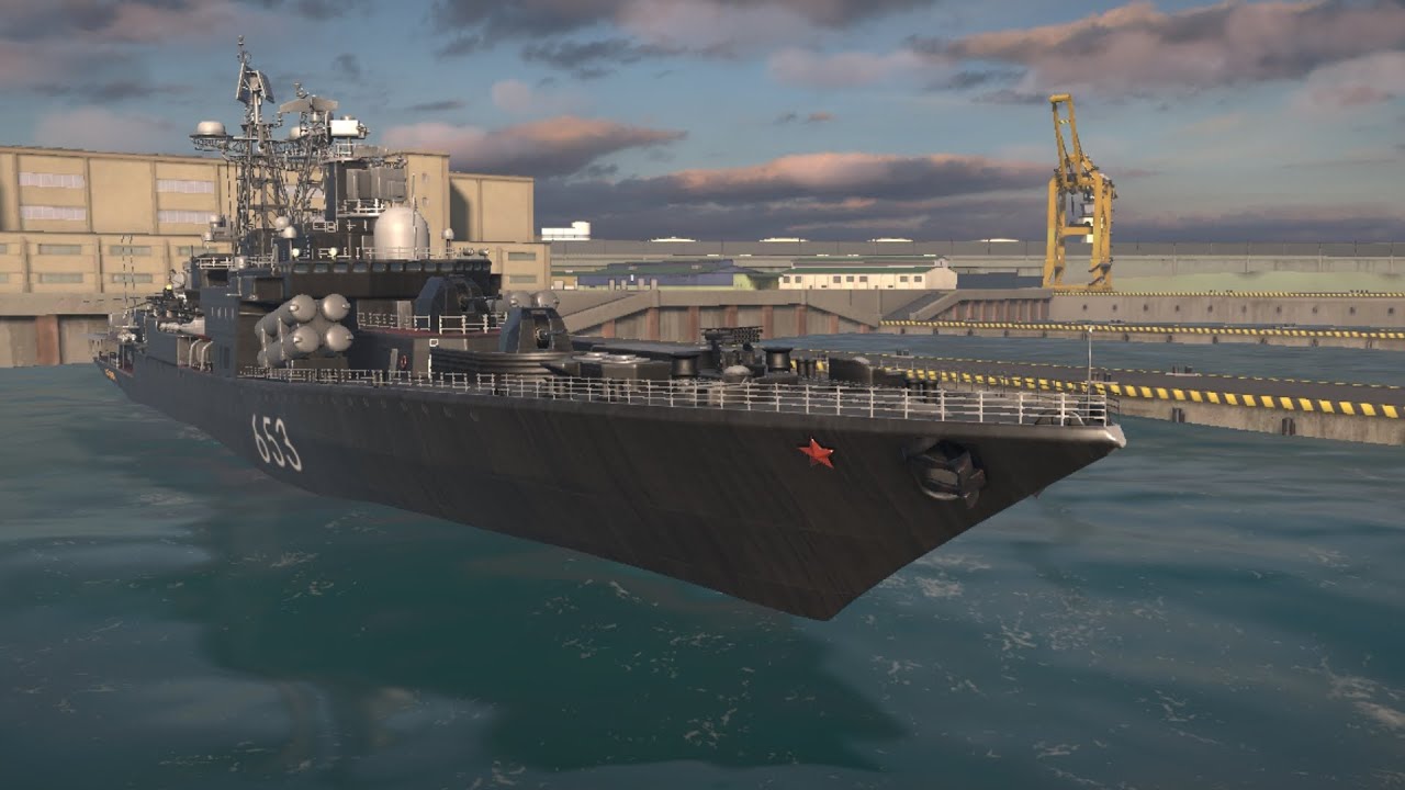 RF Admiral Basisty Gameplay - High Firepower Destroyer | Modern ...