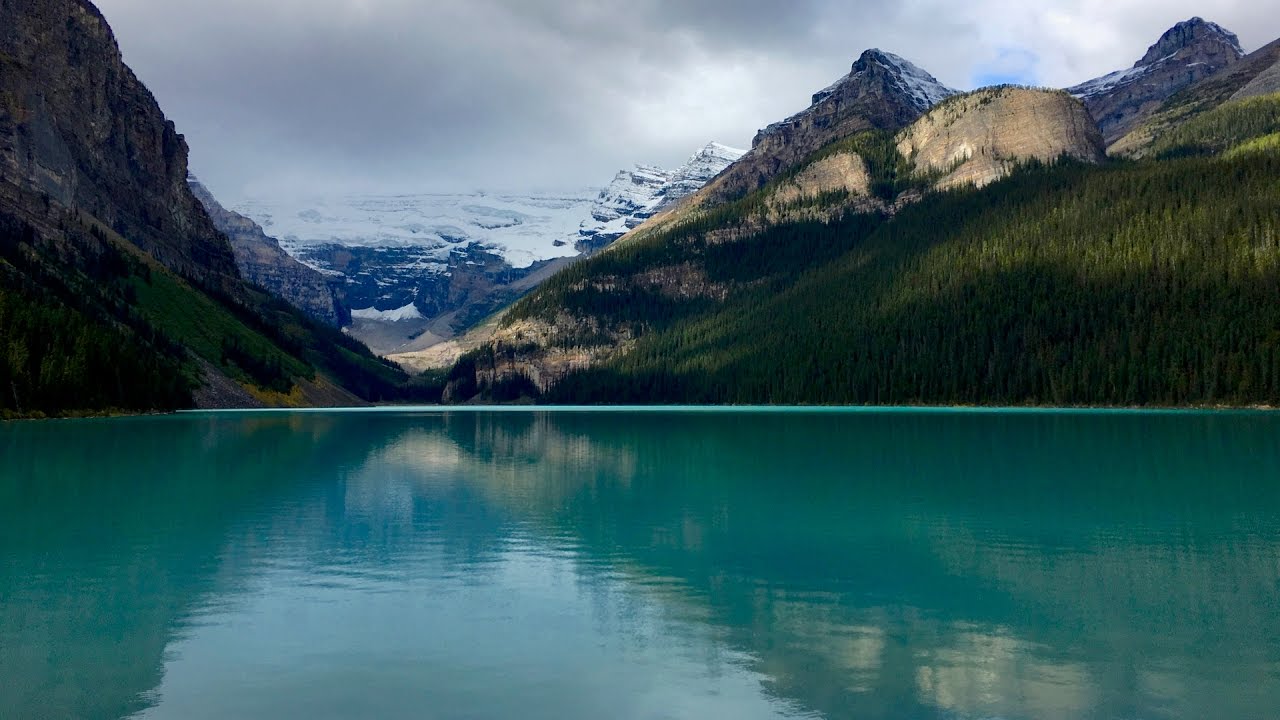 Lake Louise, Plain of Six Glaciers & Lake Moraine - YouTube