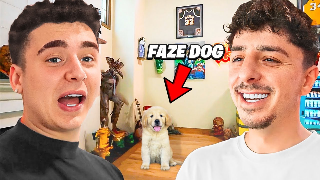 FaZe Rug Reacts to The NEW FaZe Dog! - YouTube