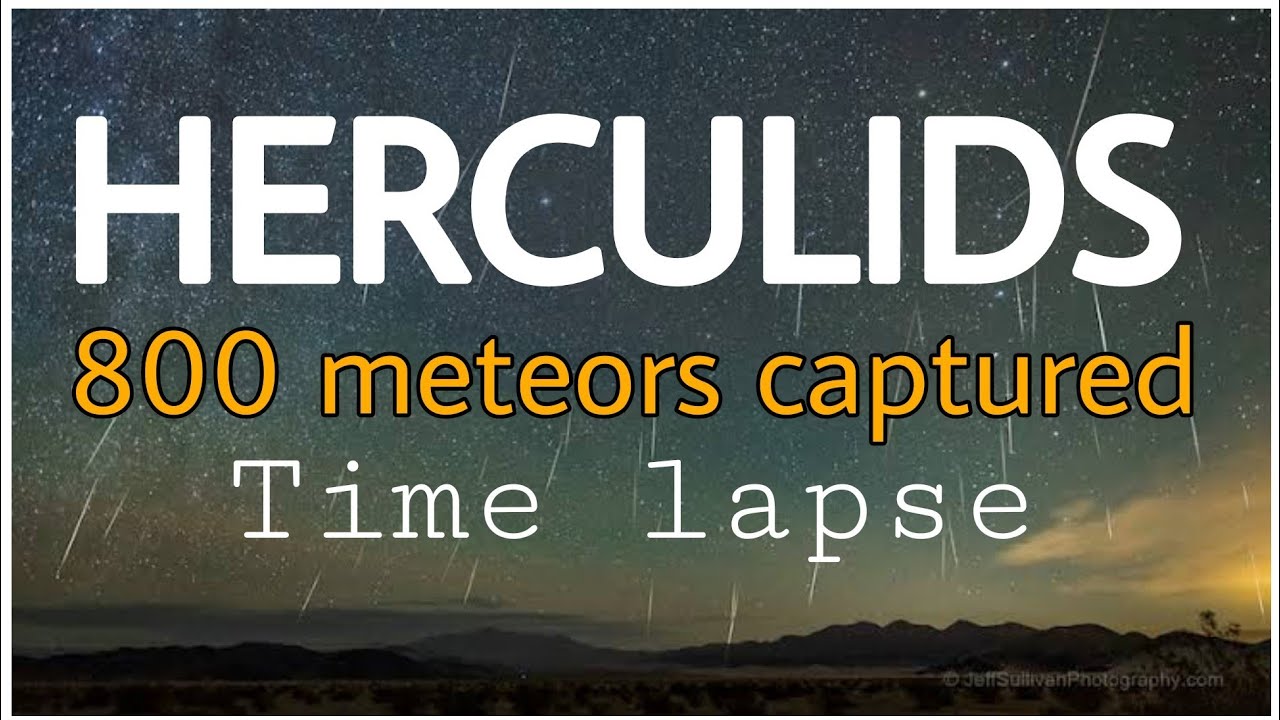 Tau Herculids Meteor Shower LIVE | Meteor Storm 31 May 2022 | 1000 ...