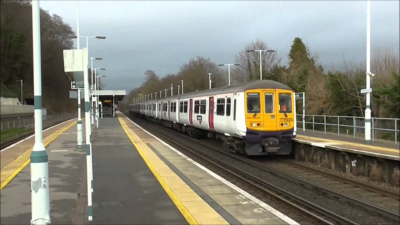 Trains at Preston Park Station 2014 - YouTube