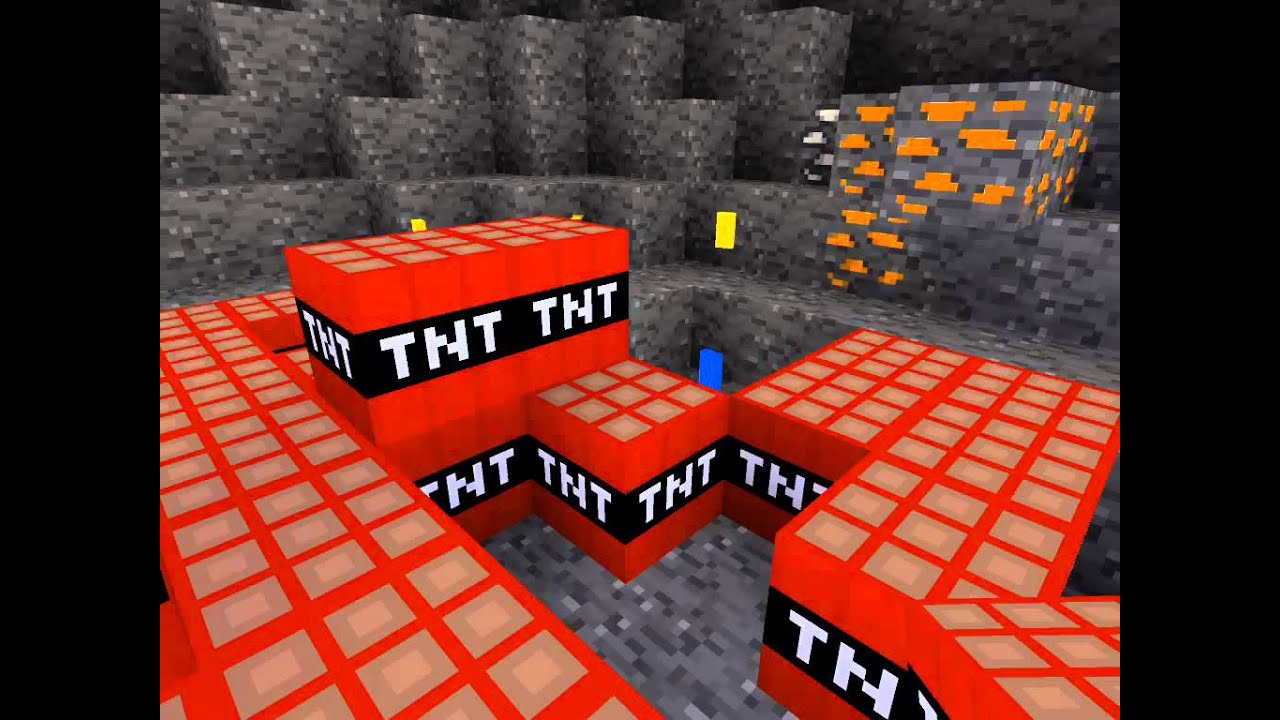[Kidblock] Minecraft WTF TNT Glitches - YouTube