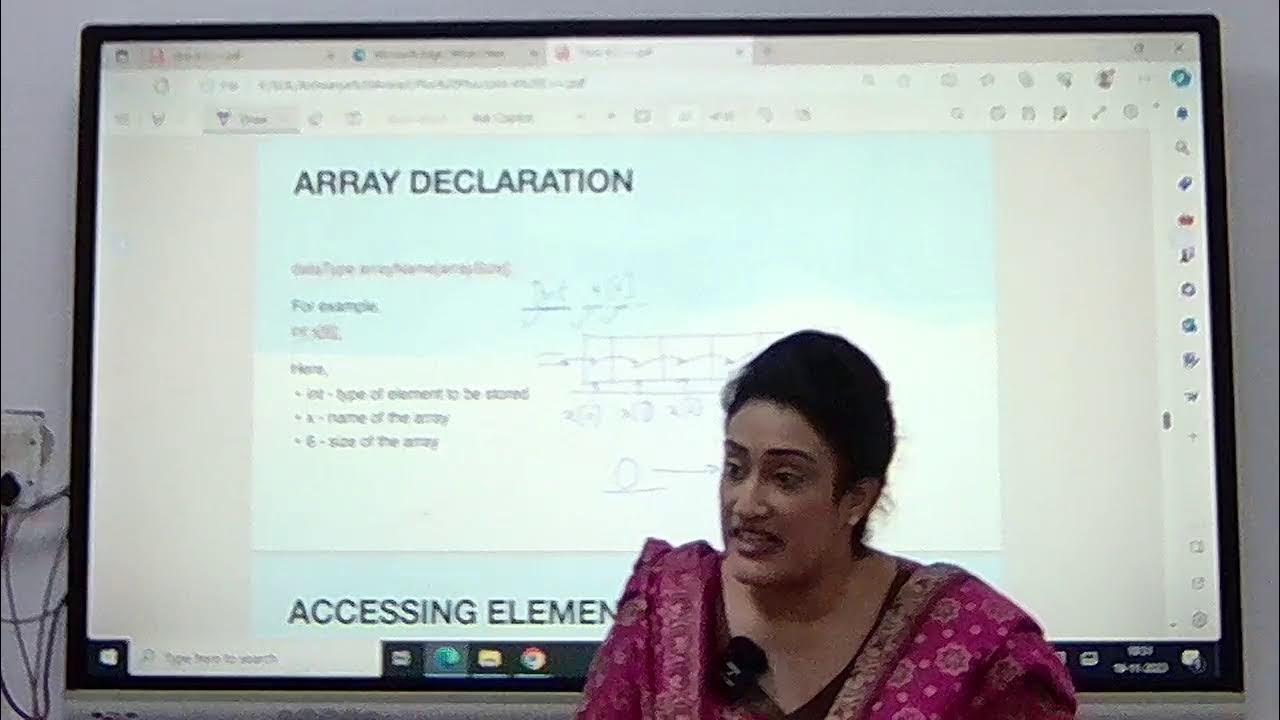 Functions Pointers and Arrays by Aishwarya Anand Arora - YouTube