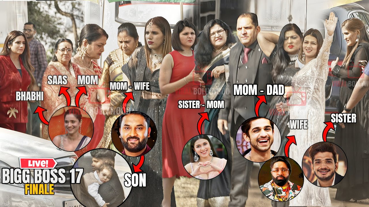 Bigg Boss 17 Finale LIVE | Contestant Family arrives | Unseen Moment ...