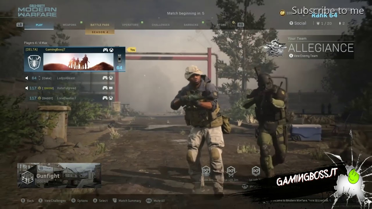 One of my best gunfight games : Modern Warfare - YouTube
