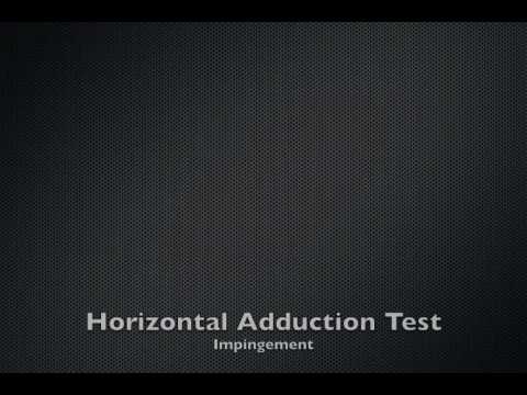 Horizontal Adduction Test - YouTube