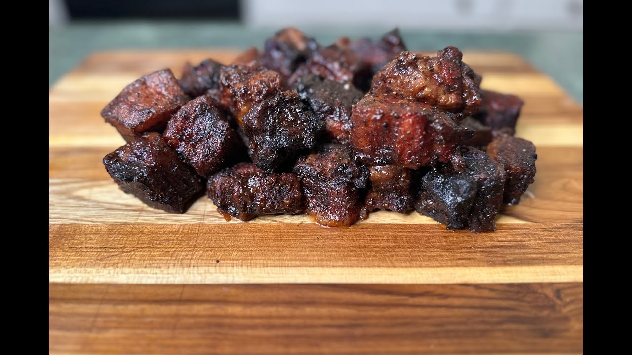 "Meat Candy" Pork Belly Burnt Ends #meat #pitbossgrills #traegernation ...