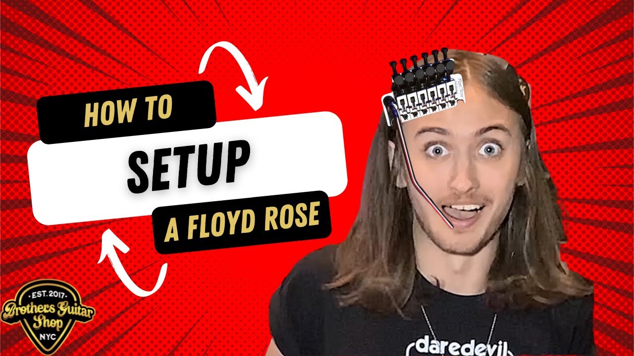 How To Setup a Floyd Rose Floating Tremolo System at Brothers Guitar ...