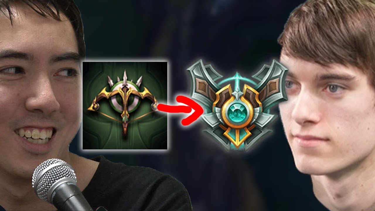 BUNNY FUFUU AND THEODDONE IN MY GAME?! ADC to Masters - League of ...