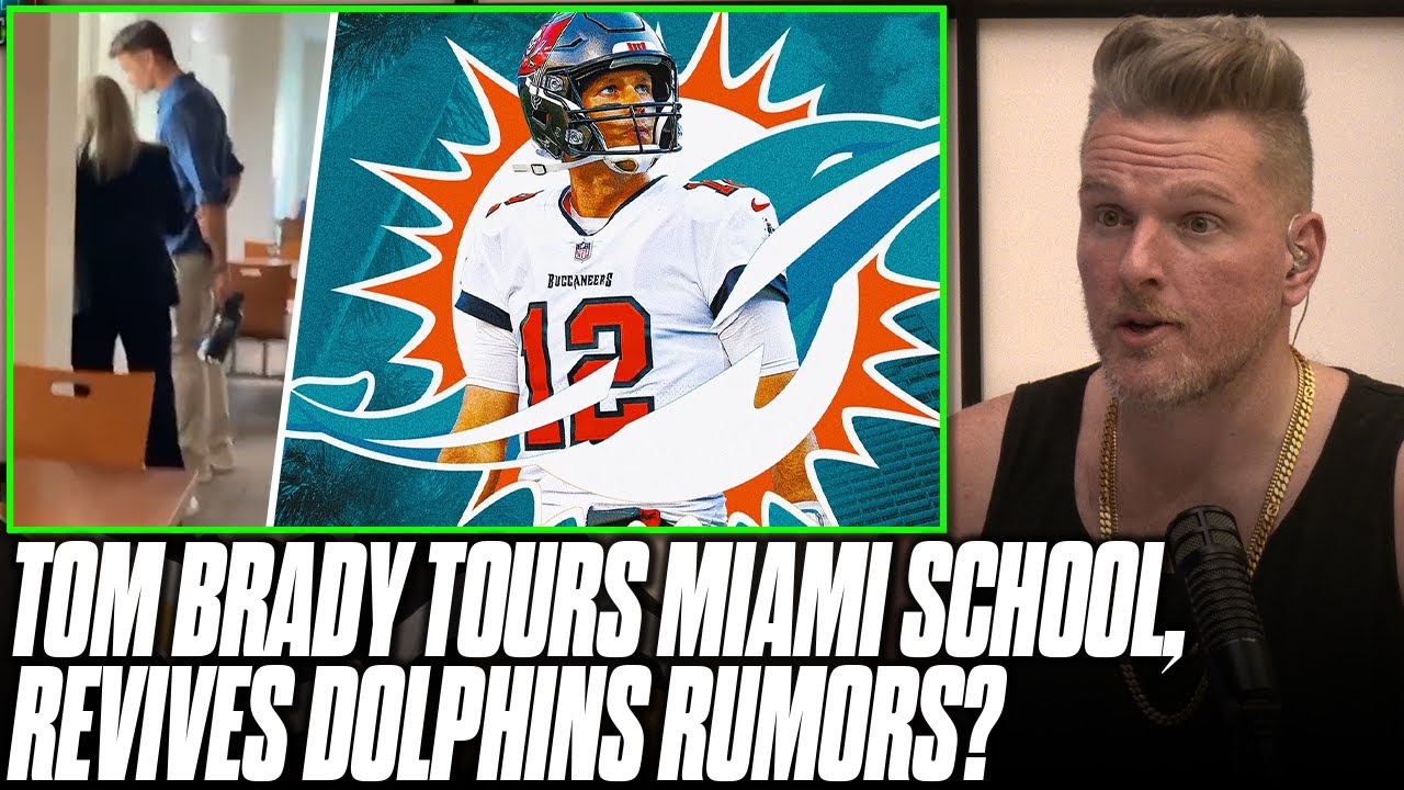 Tom Brady Tours Schools In Miami, Re-Sparks Rumors Of Tom To Dolphins ...