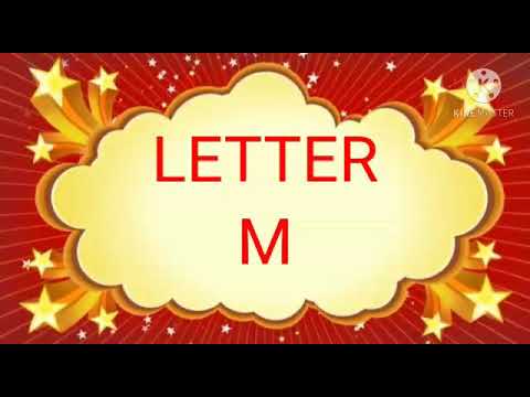 Letter M || Story Of Letter M || How to write M - YouTube