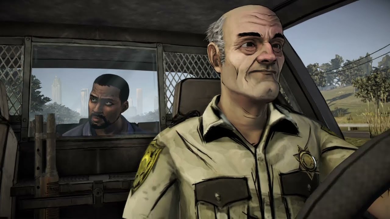 The Walking Dead: The Telltale Series - Collection part 1 car crash ...