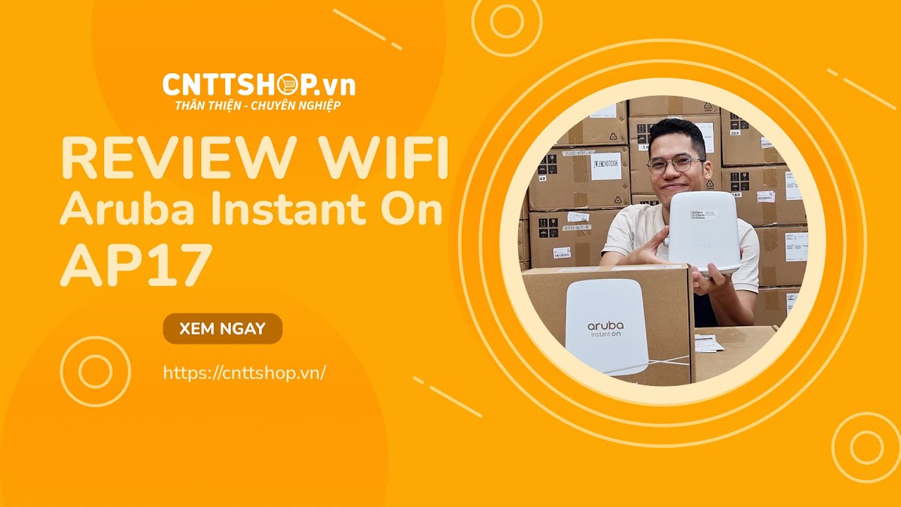 Review Aruba Instant On AP17 | HPE Networking Instant On Access Point ...