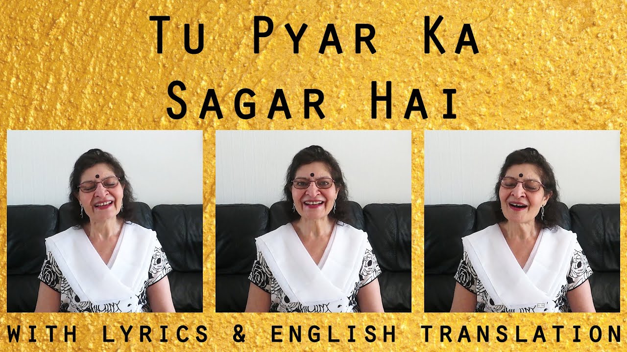 Tu Pyar Ka Sagar Hai | Devotional Bollywood Song | Lyrics & translation ...