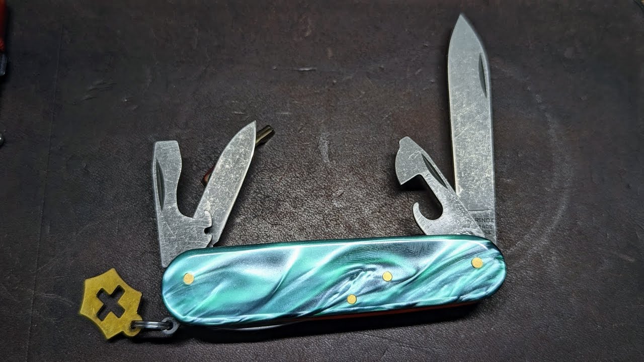 Victorinox Tinker Swiss Army Knife 1.4603 Custom SAK! - YouTube