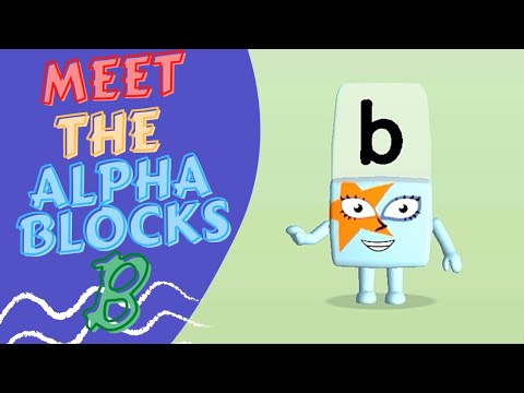 Meet the alphabet B | Alphablocks - YouTube
