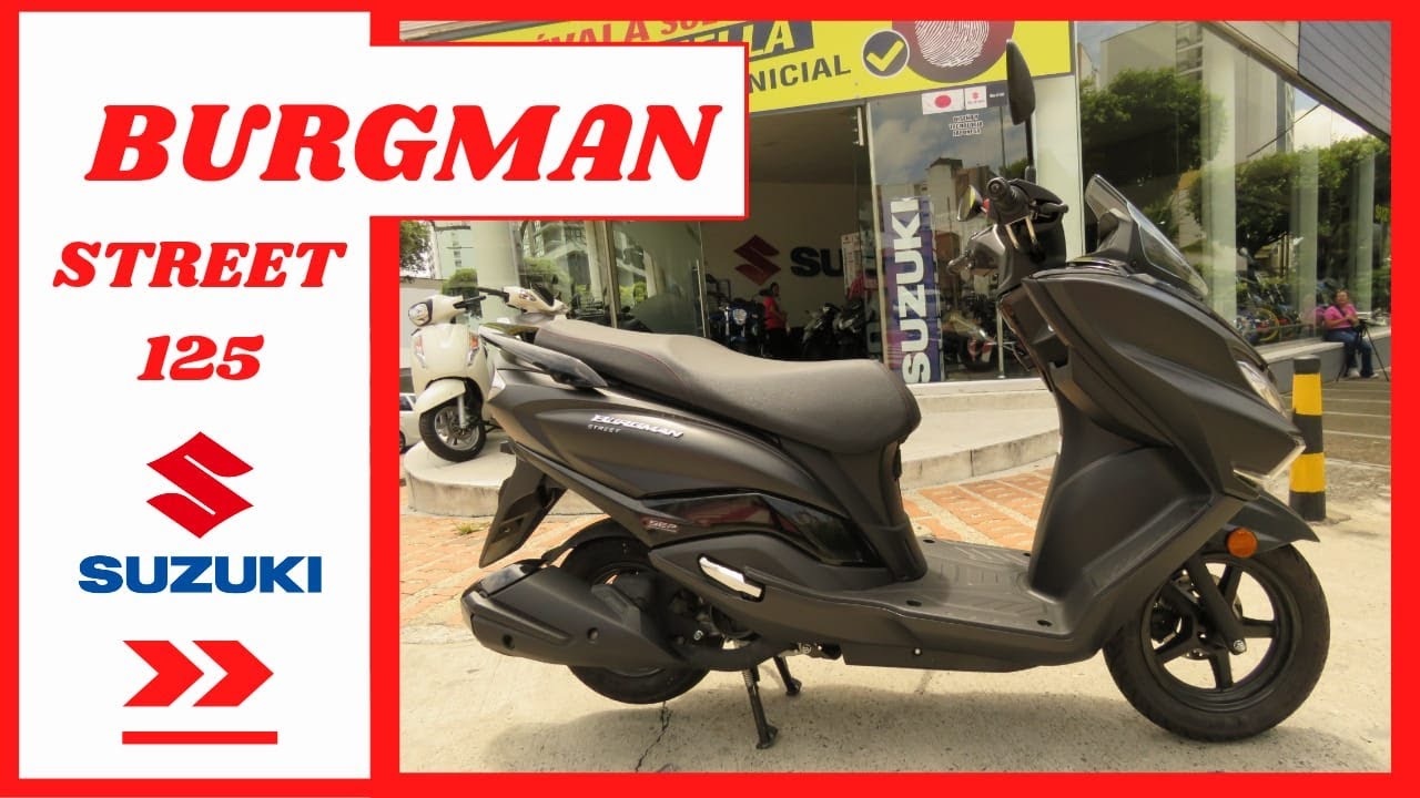 🔴SUZUKI BURGMAN STREET 125 2023 /Ficha técnica/Precio/Características ...
