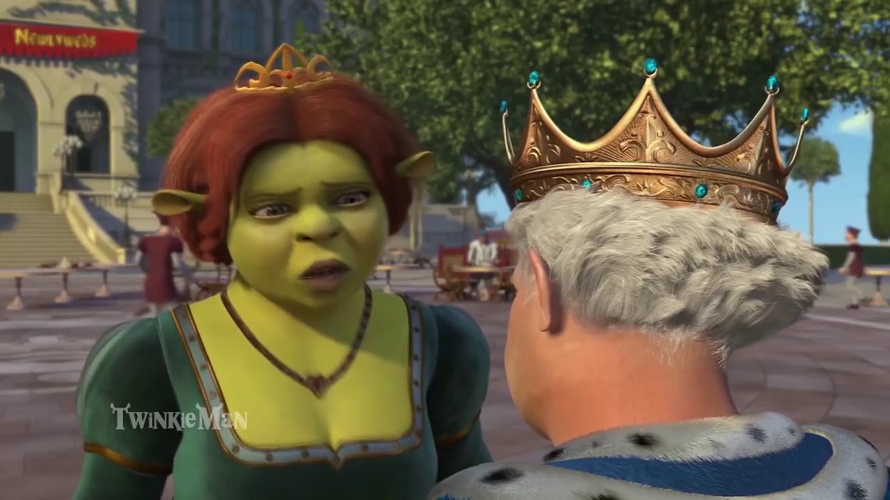 ~ REVERSED ~ Every Shrek Movie but only the word Shrek - YouTube