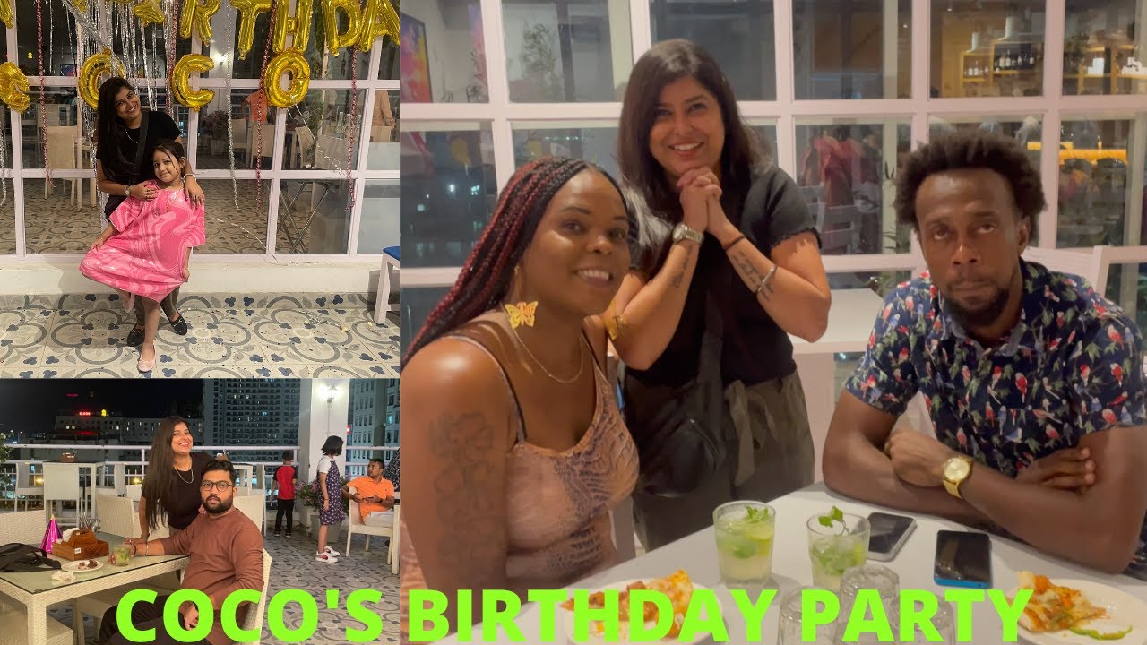 BEST CAFE IN NEW TOWN || COCO'S BIRTHDAY CELEBRATION - YouTube
