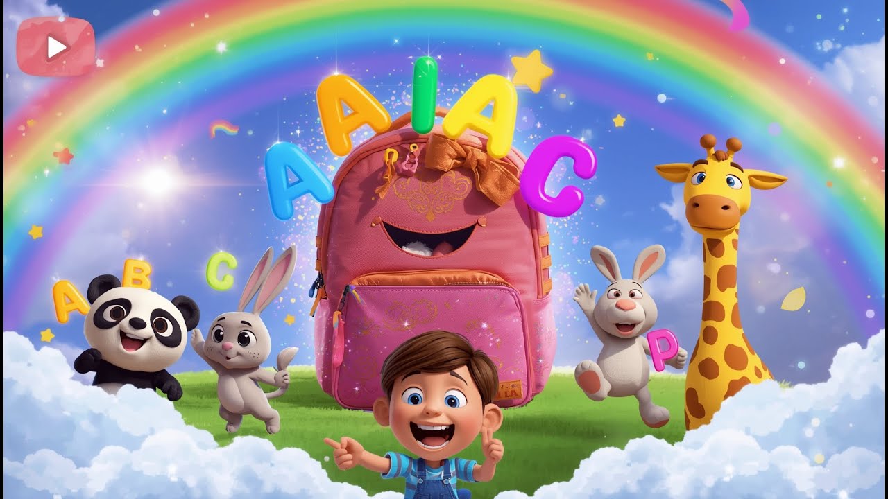 ABC Alphabet for Kids 🎒 | Learn Letters A to Z with Magic Talking ...