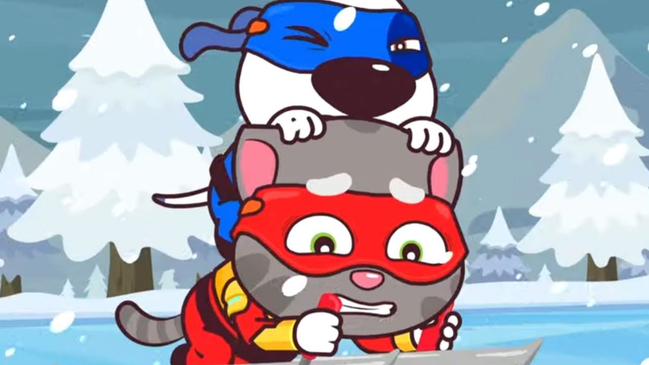 Frozen Friendship | Talking Tom Heroes | Cartoons for Kids | WildBrain ...