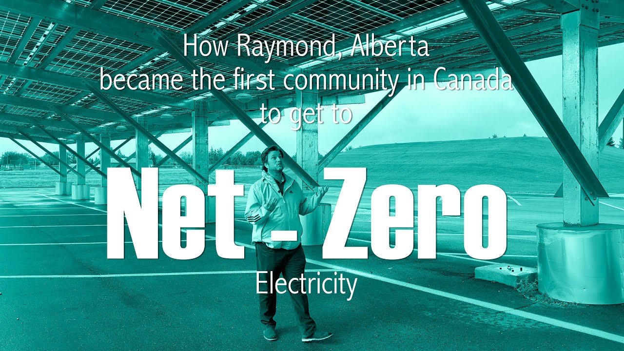 Told solar wouldn't work, Town of Raymond became first to get to net-zero electricity - YouTube