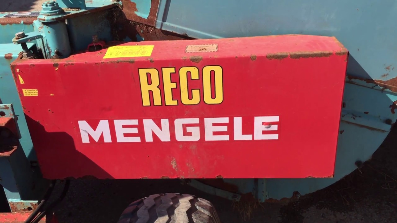 Reco Mengele Forage Harvester Chopper - YouTube