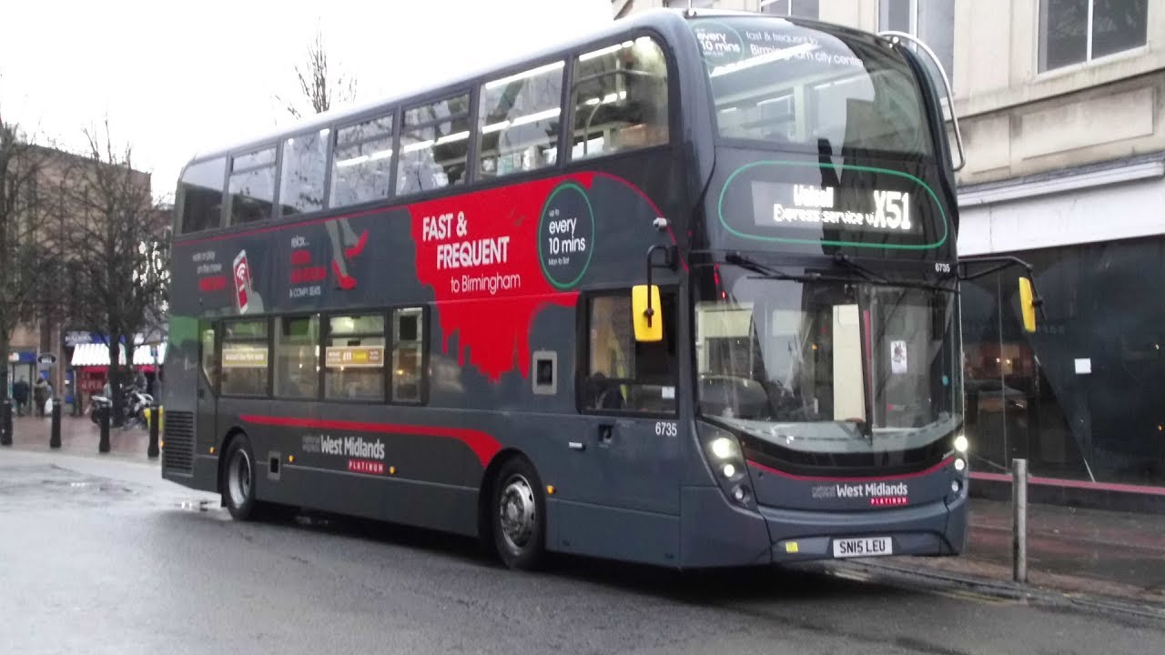 NXBus 997 6735 Aldridge Rd, Beeches Rd to Perry Barr Wellhead Lane ...