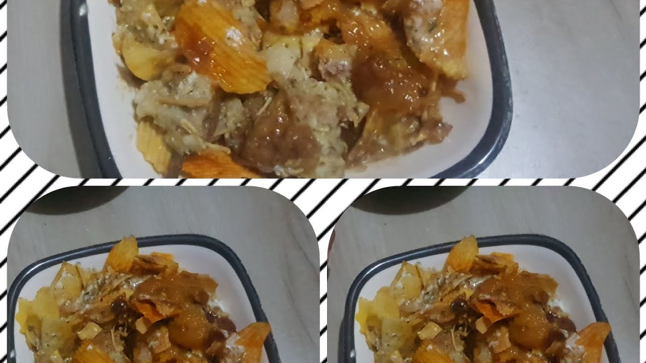 Iftar Recipe Crispy Aloo chicken Tikki chat 《chat Recipe 》by Bin Safyan ...