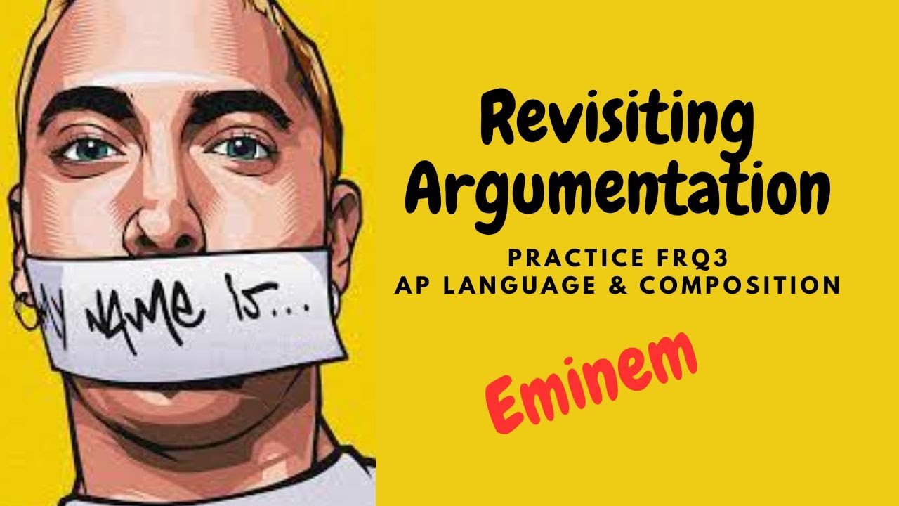 Eminem (Practice FRQ3 Writing Workshop AP Language) - YouTube