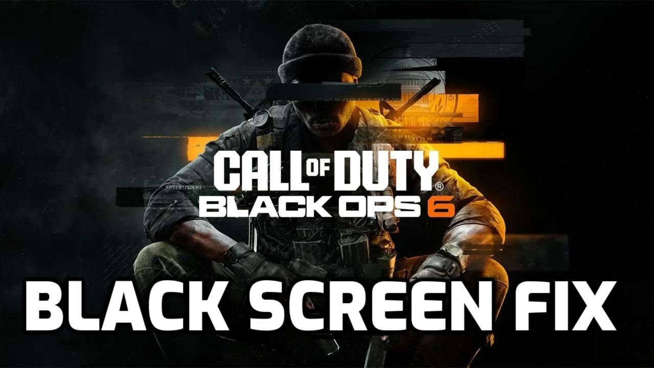 BLACK SCREEN FIX for Call of Duty BLACK OPS 6 #callofdutybo6 # ...