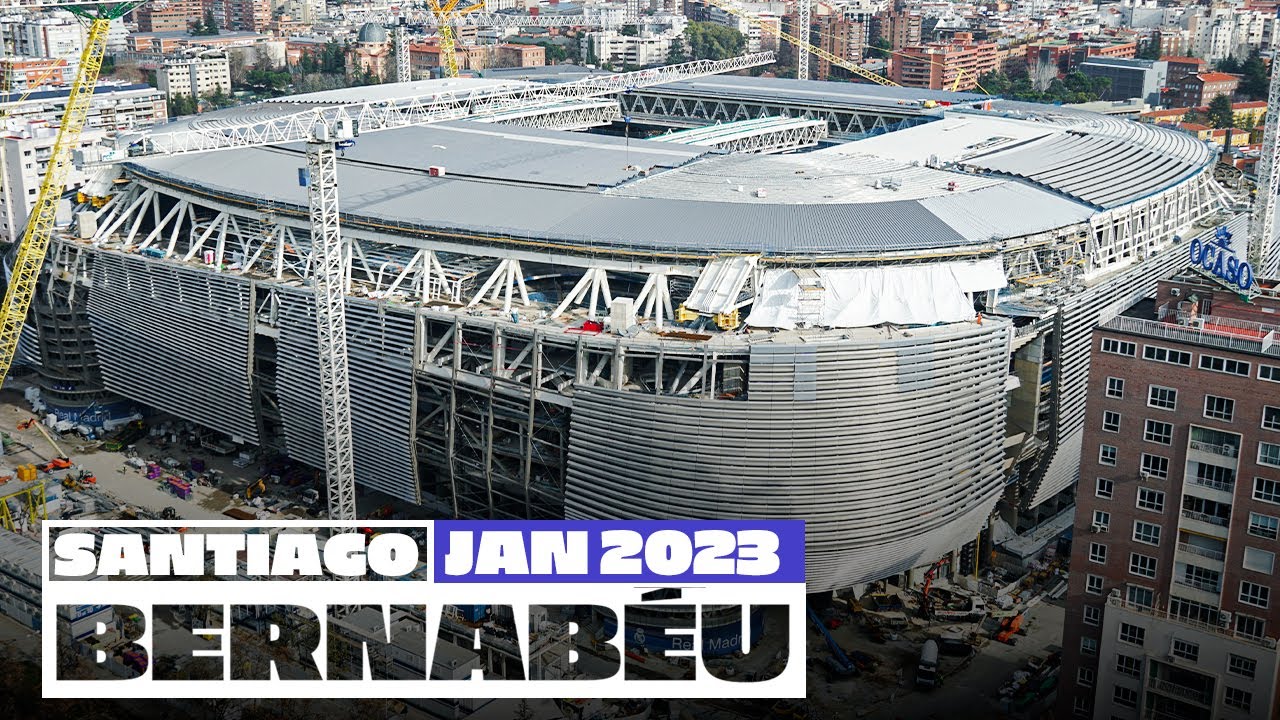 Santiago Bernabeu Stadium Madrid Set To Start Bernabeu Renovation At