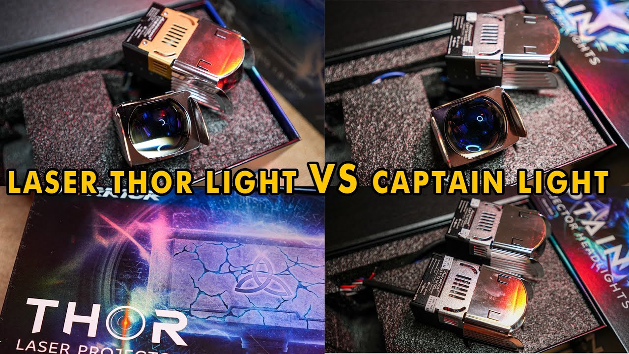 Trên tay Bi LASER THOR LIGHT và CAPTAIN LIGHT 1.8 INCH đến từ nhà ...