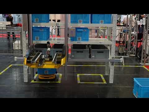 Airrob container handling robotic system - Libiao Robotics - YouTube