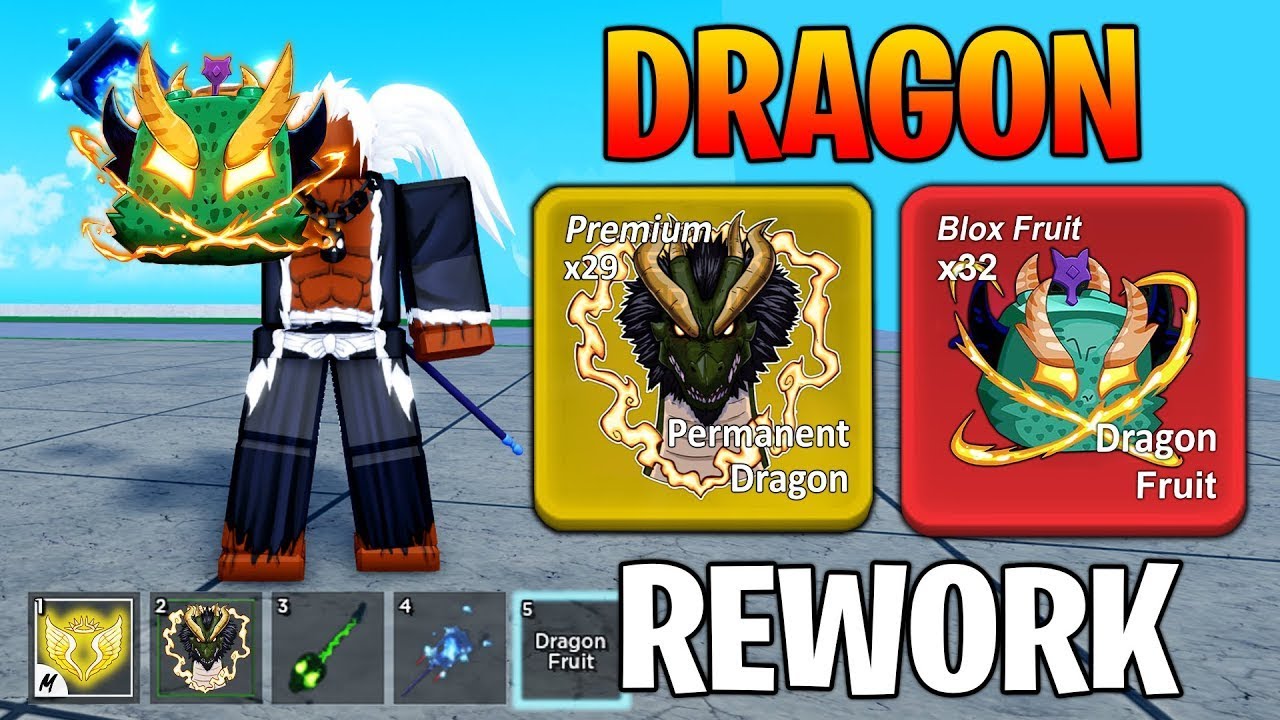 BloxFruits Dragon rework update 24 gameplay grtting every item# ...