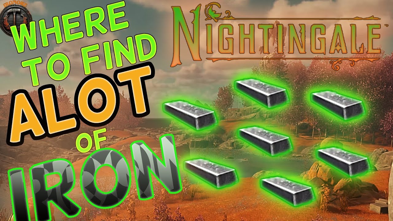 WHERE to find IRON in nightingale - YouTube