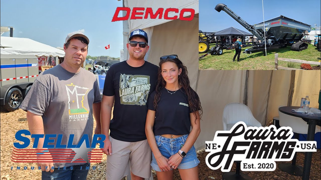 Laura Farms, Stellar Industries, & Demco Auger Cart With Fire ...