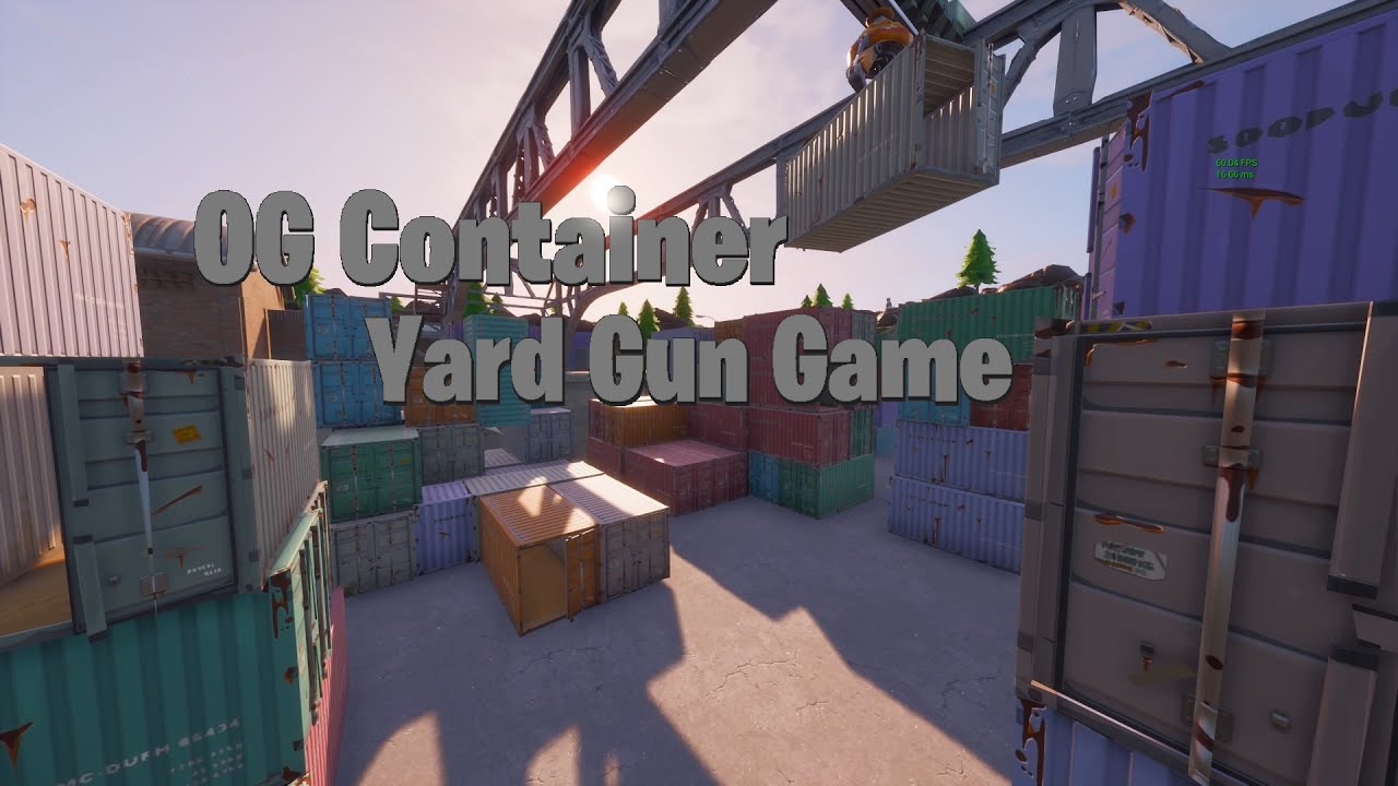 Welcome to OG Containers | Fortnite Creative Build TRAILER - YouTube
