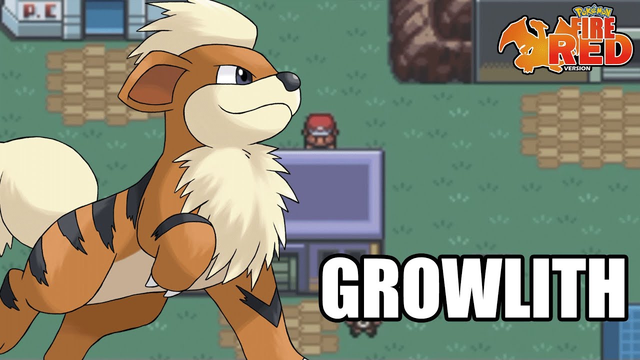 Catching a cute Growlith - Pokémon Fire Red#9 - YouTube