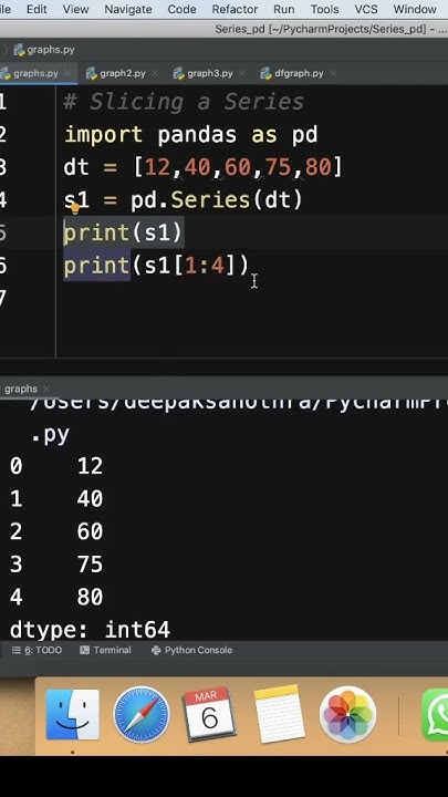 CBSE Class 12 Informatics Practices,1 Minute Revision,Python pandas, Slicing a Series #shorts ...