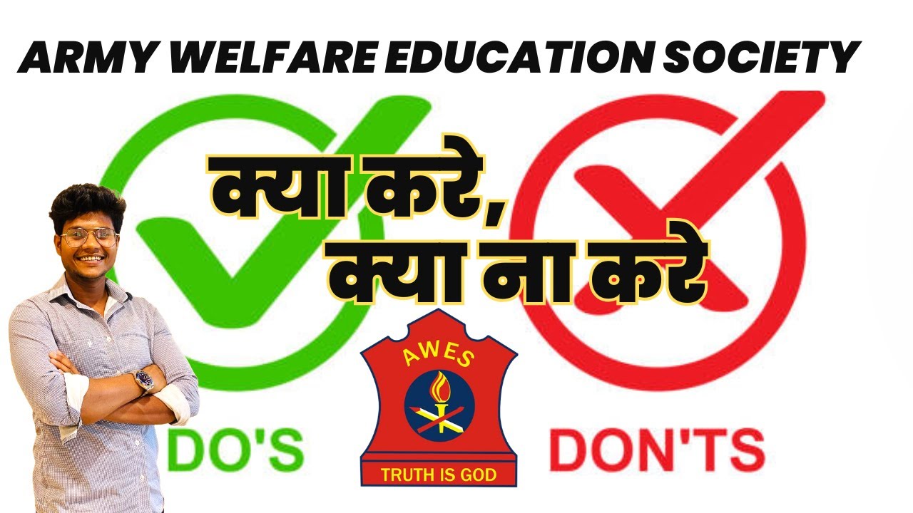 Army Welfare Education Society Exam 2024 AWES TGT 2024 DOS AND army-welfare-education-society-exam-2024-awes-tgt-2024-dos-and